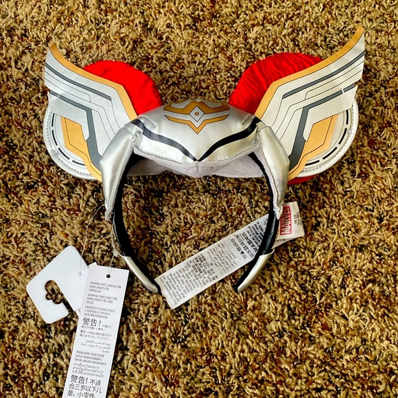 Disney | Accessories | Disney Marvel Mighty Thor Mickey Ears Headband ...